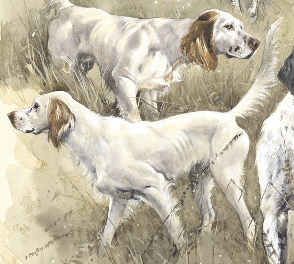 Llewellin Setter Print,Llewellin Sign,Hunting Art,English Setter ...
